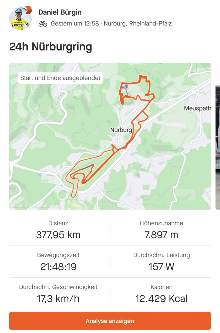 Platz 1 in der Altersklasse und Platzt 4. In der Allgemeinwertung ...